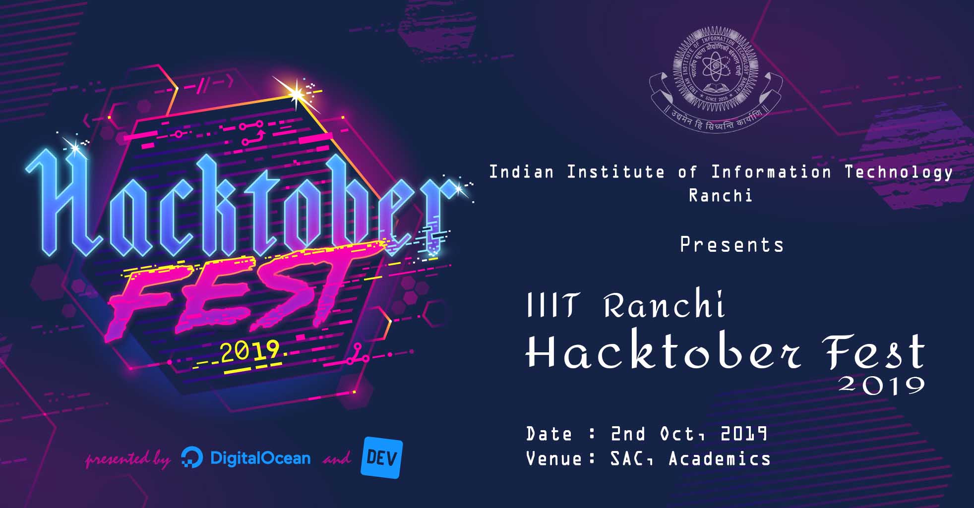 IIIT Ranchi | Hacktoberfest'19
